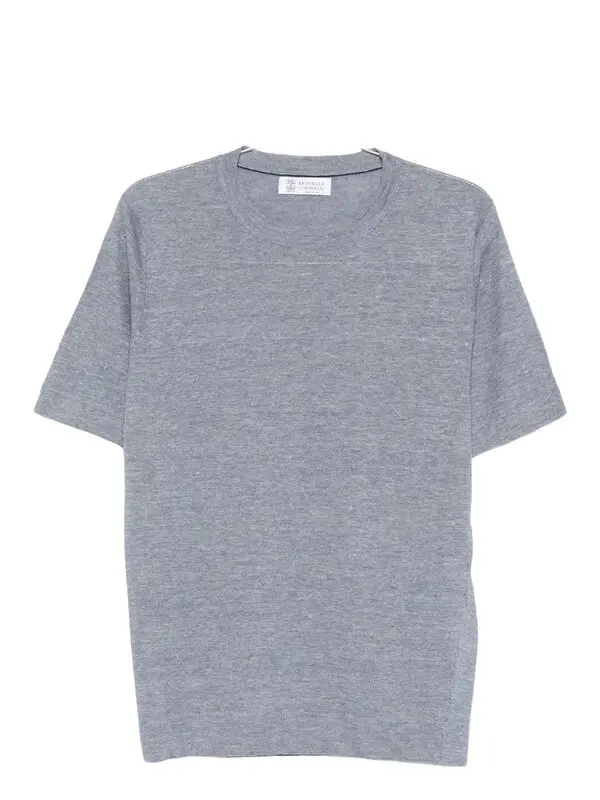 Brunello Cucinelli Linen Blend Sweater - Multicolor