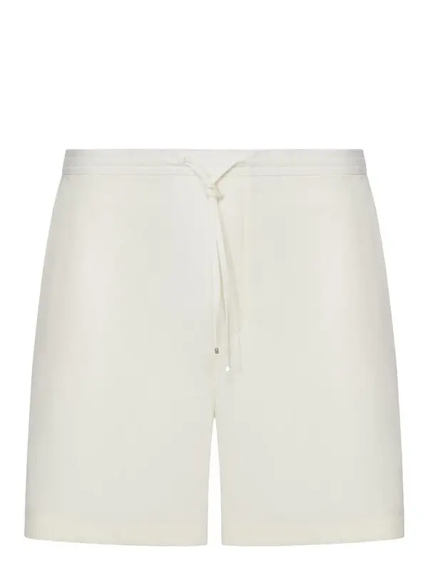 Loewe X Paula`s Ibiza Fluid Lyocell Shorts - White