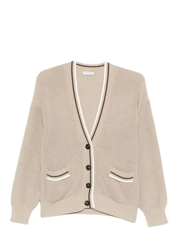 Brunello Cucinelli Knitwear Cardigans - Cream
