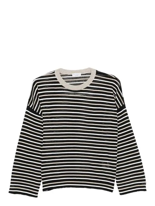 Brunello Cucinelli Tops T-shirts & Jerseys - Black