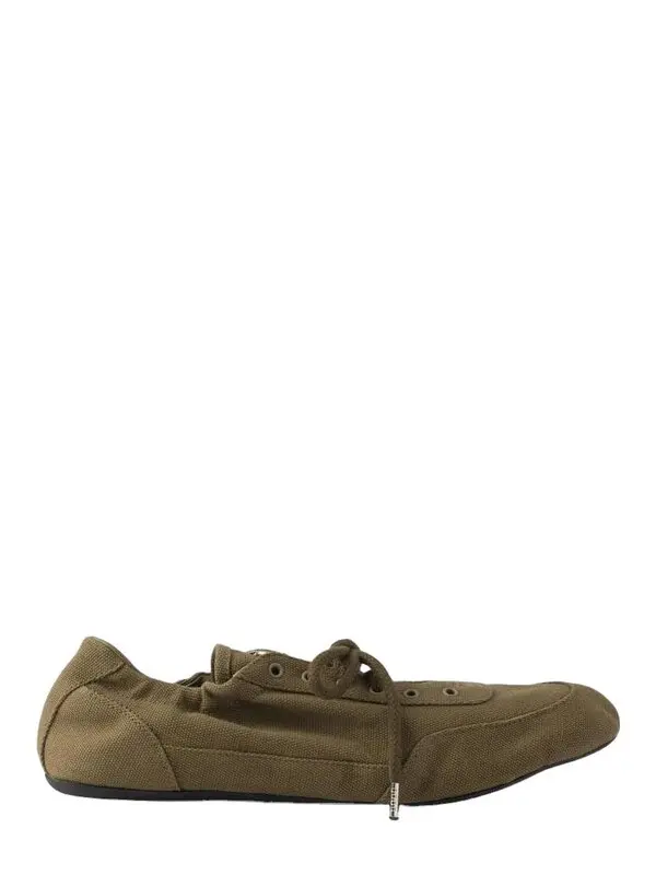 Prada Canvas Sneakers - Brown