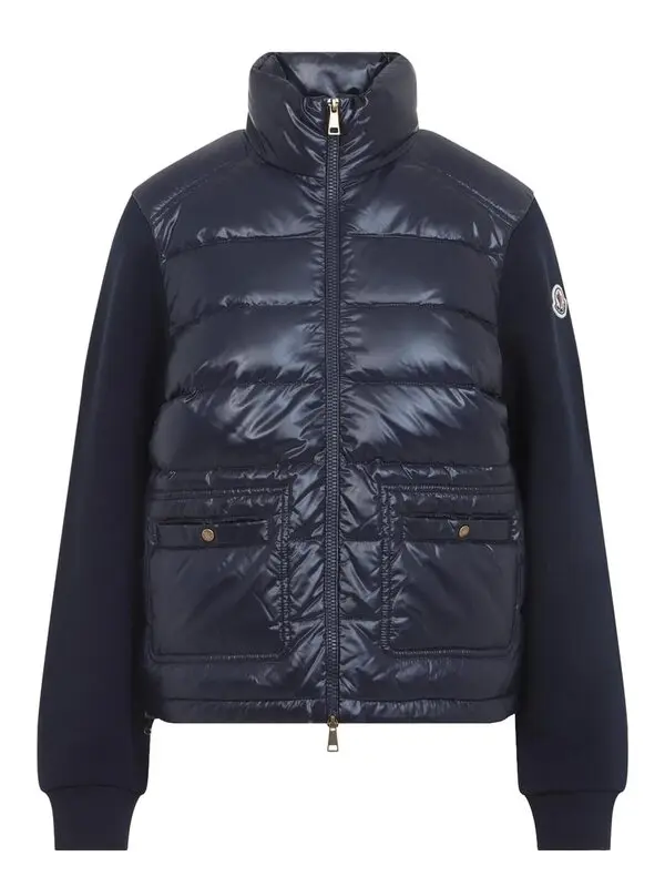 Moncler Zip-up Cardigan - Blue