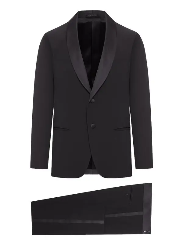 Giorgio Armani Tailored Suit - Black
