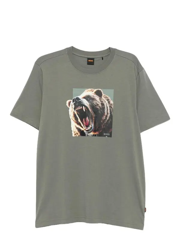 BOSS T-shirts & Vests T-shirts - Green