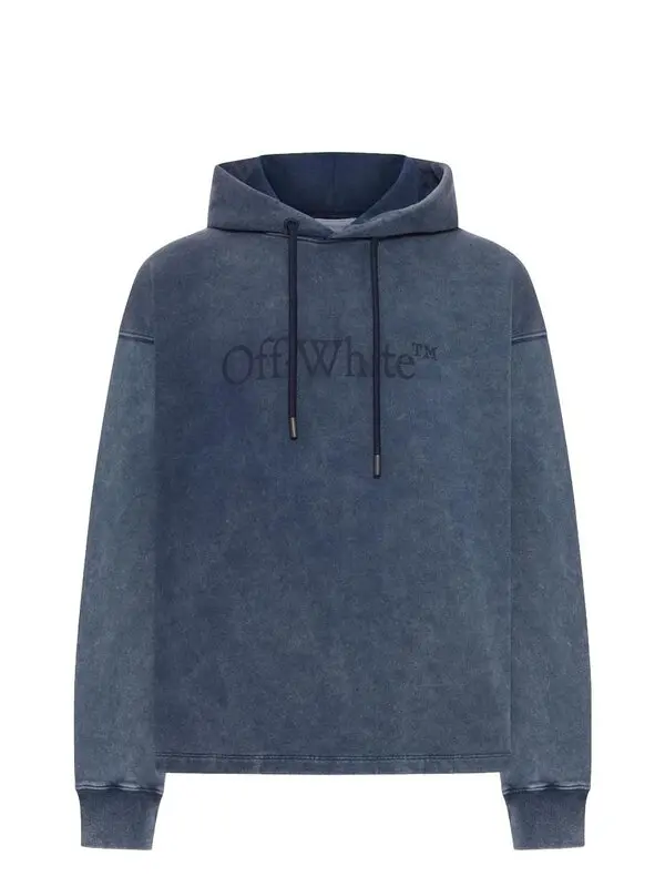 Off-White Laundry Loose Hoodie - Blue