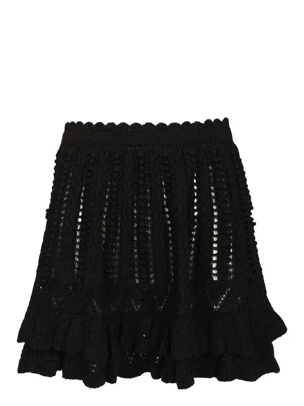 Isabel Marant Étoile Nelle Mini Skirt - Black