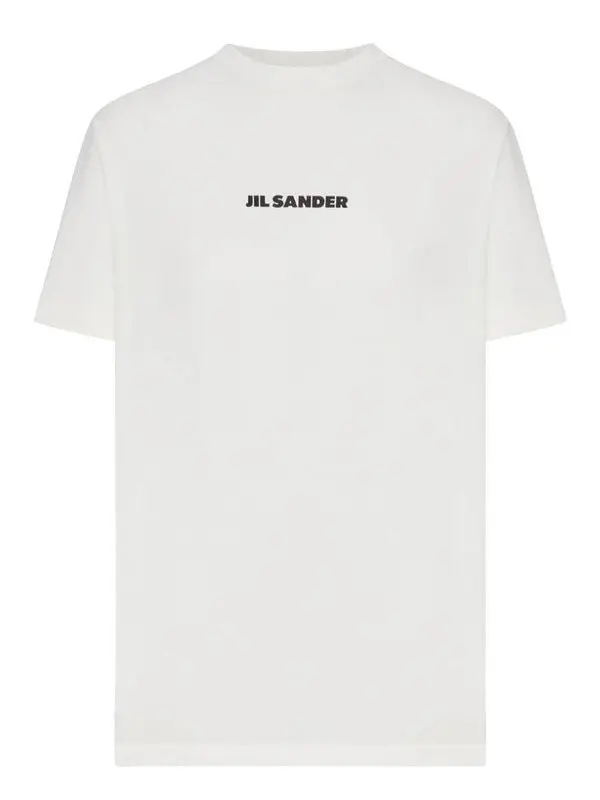 JIL SANDER Logo Cotton T-shirt - Multicolor