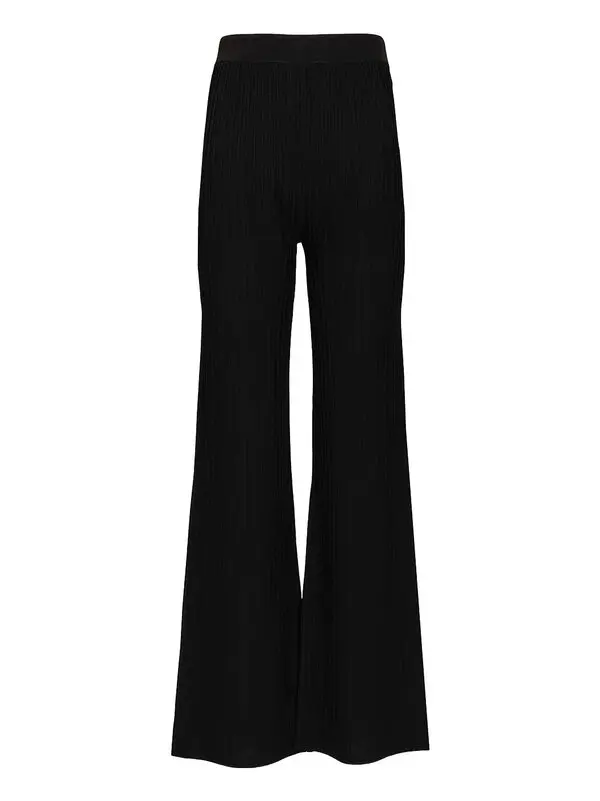 Max Mara Bello Knitted Trousers - Black