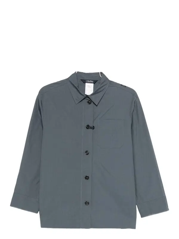Max Mara Silk And Nylon Cotton Shirt - Multicolor