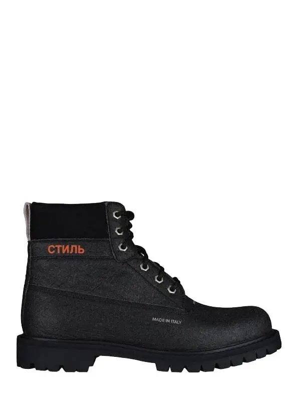 Heron Preston Worker Boots - Black