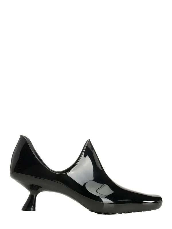 Loewe Emily Aqua Bootie 45 In Rubber With Multicolor Socks - Black