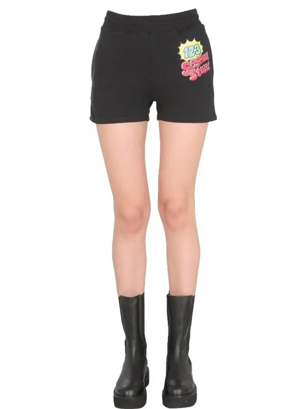 Moschino Sweat Shorts - Black