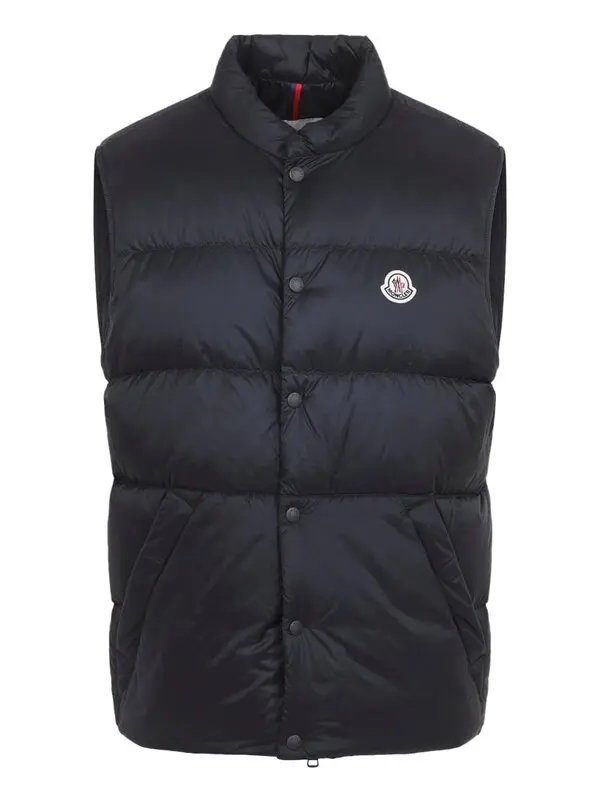 Moncler Tuquerouye Down Vest - Black