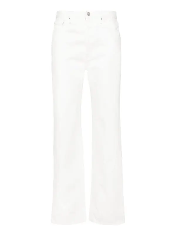 TOTEME Denim Straight-leg Jeans - White