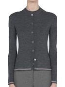 Thom Browne Rib-stitch Merino Wool Cardigan - Multicolor