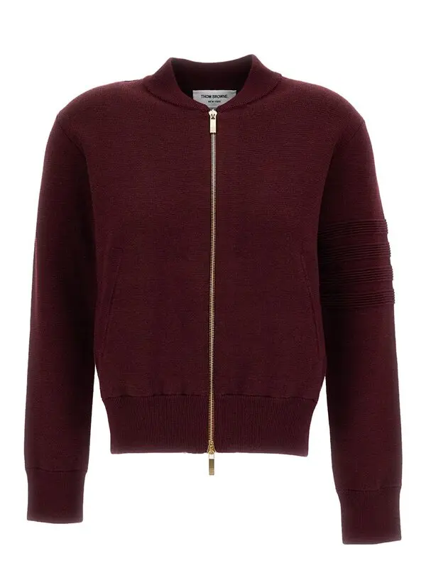 Thom Browne Maison Margiela Logo Embroidered Sweatshirt - Multicolor
