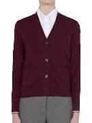 Thom Browne Wool Jersey Cardigan - Multicolor