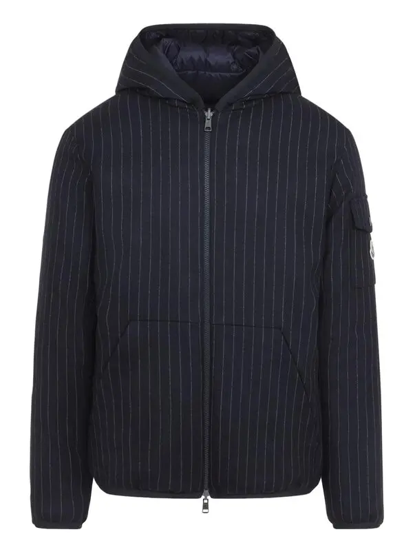 Moncler Ceze Reversible Hooded Jacket - Blue