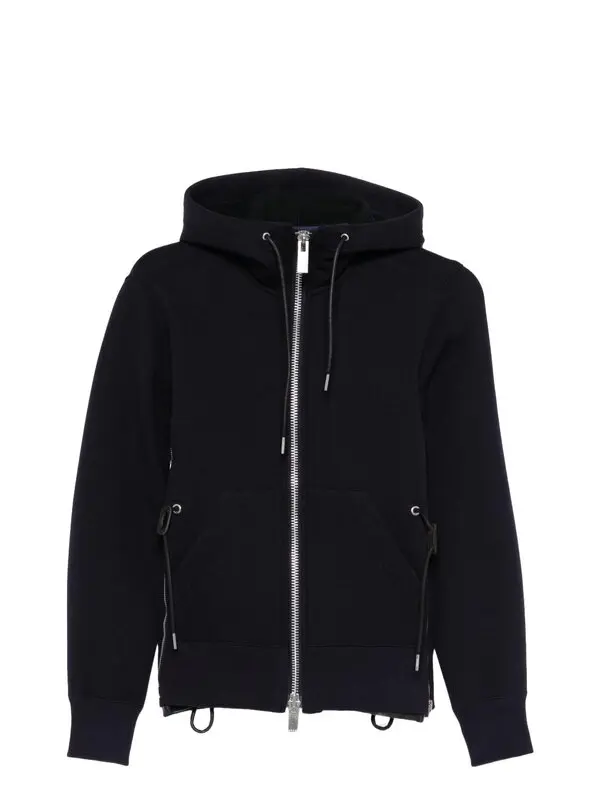 Sacai Cotton Zipped Hoodie - Multicolor