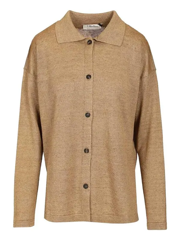 Max Mara Linen Cardigan - Cream