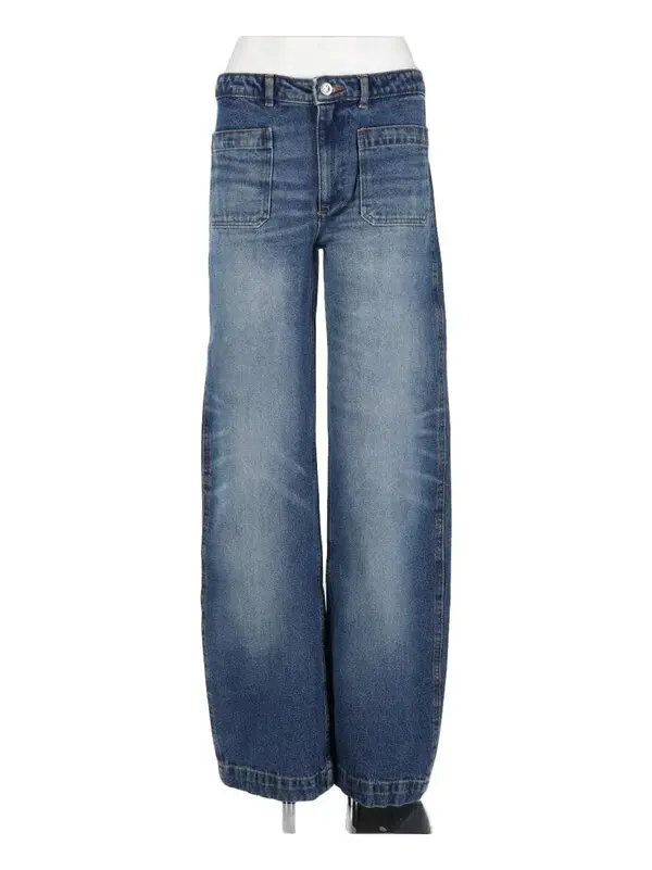 A.p.c. Cargo Wide Leg Jeans - Multicolor