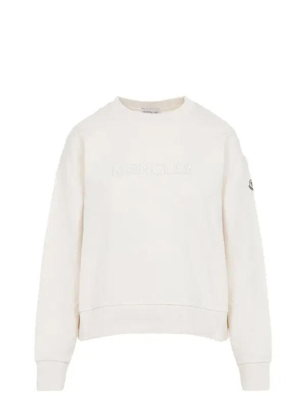 Moncler Logo Cotton Sweatshirt - Multicolor