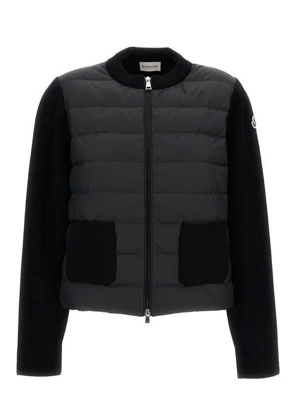 Moncler Padded Knit Cardigan - Multicolor