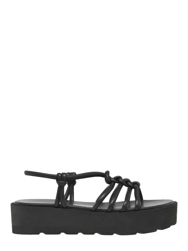 GIANVITO ROSSI Hebe Leather Sandals - Multicolor