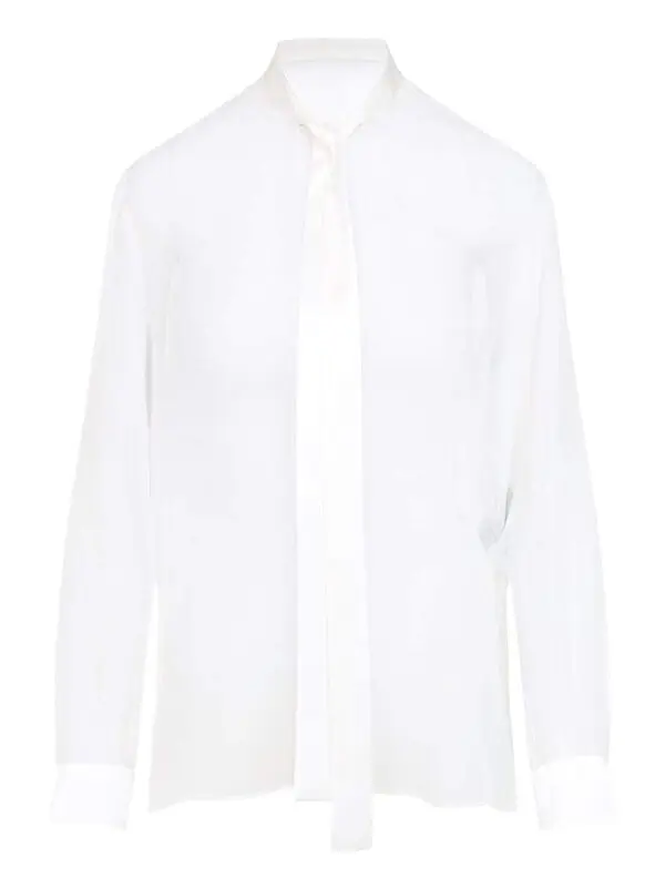Dolce & Gabbana Silk Shirt - White