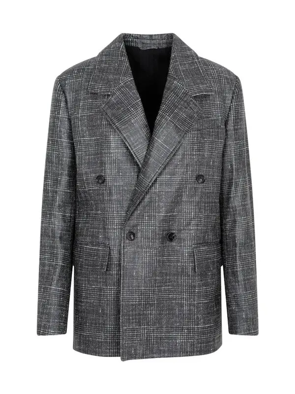 Bottega Veneta Printed Leather Jacket - Black