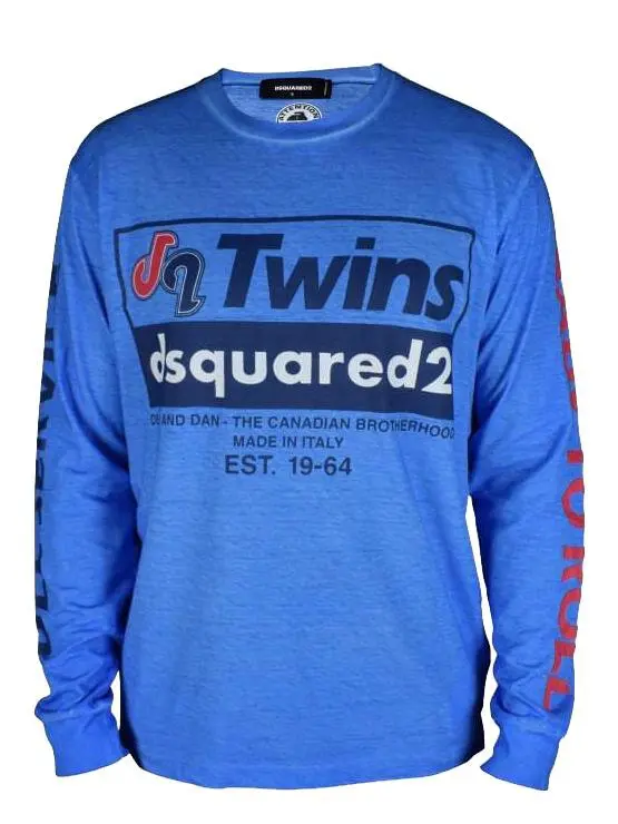 Dsquared2 Long Sleeve T-shirt - Blue