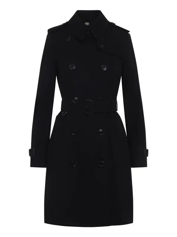 Burberry Chelsea Heritage Trench Coat - Black
