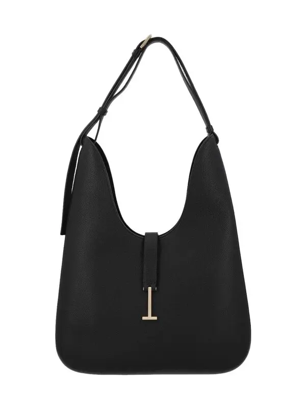 TOM FORD Leather Shoulder Bag - Black