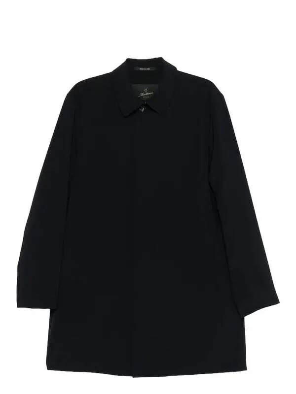 MONTECORE Single Breasted Coat - Blue