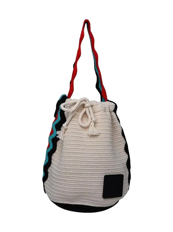JIL SANDER White Fabric Bag - Cream