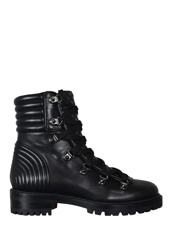 CHRISTIAN LOUBOUTIN Leather Mad Boots - Black