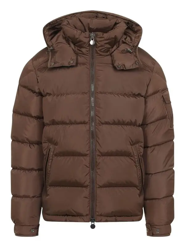 Moncler Maya Padded Jacket - Brown