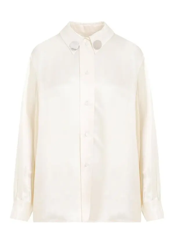 JIL SANDER Viscose Shirt - Multicolor