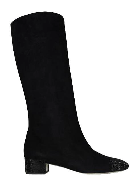 Rene Caovilla Suede Boots - Black