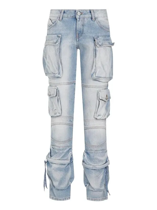 Attico Essie Long Pants - Blue