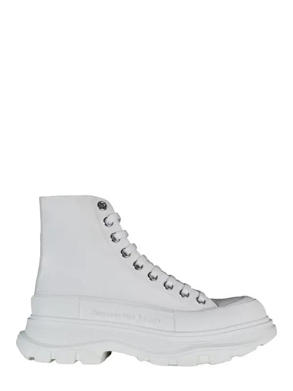 Alexander McQueen Tread Slick Sneakers - White