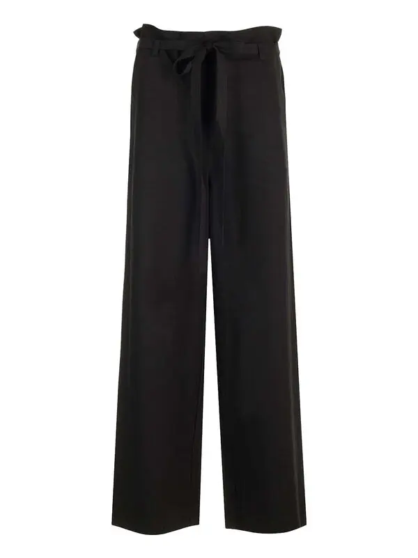 TOTEME Fluid Tie-waist Trousers - Black