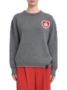 Stella McCartney Crochet Heart Wool Jumper - Multicolor