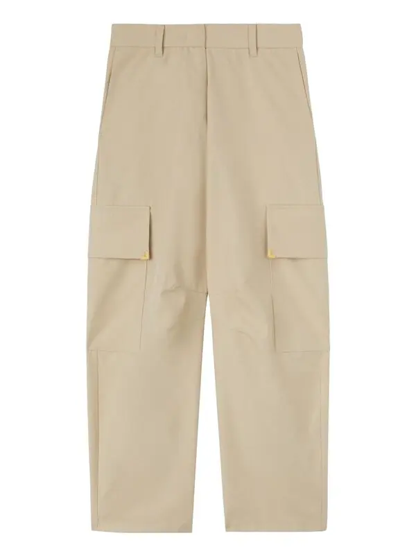 Palm Angels Carrot Cargo Pants - Cream