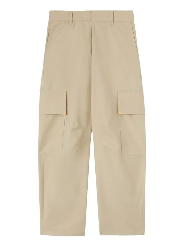 Palm Angels Cargo Pants - Cream