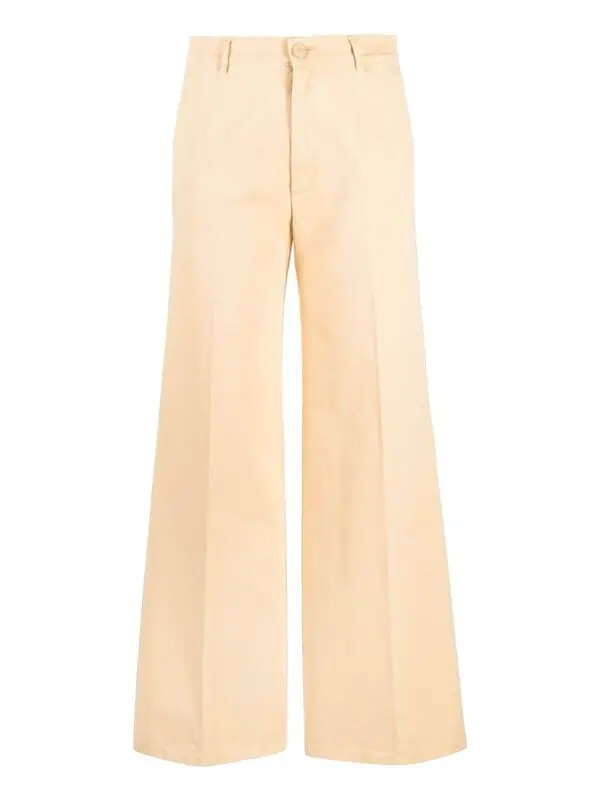FORTE_FORTE Wide Leg Trousers - Yellow
