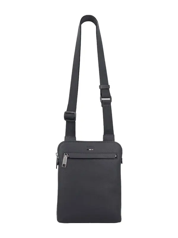 BOSS Borsa A Tracolla Con Logo - Blue