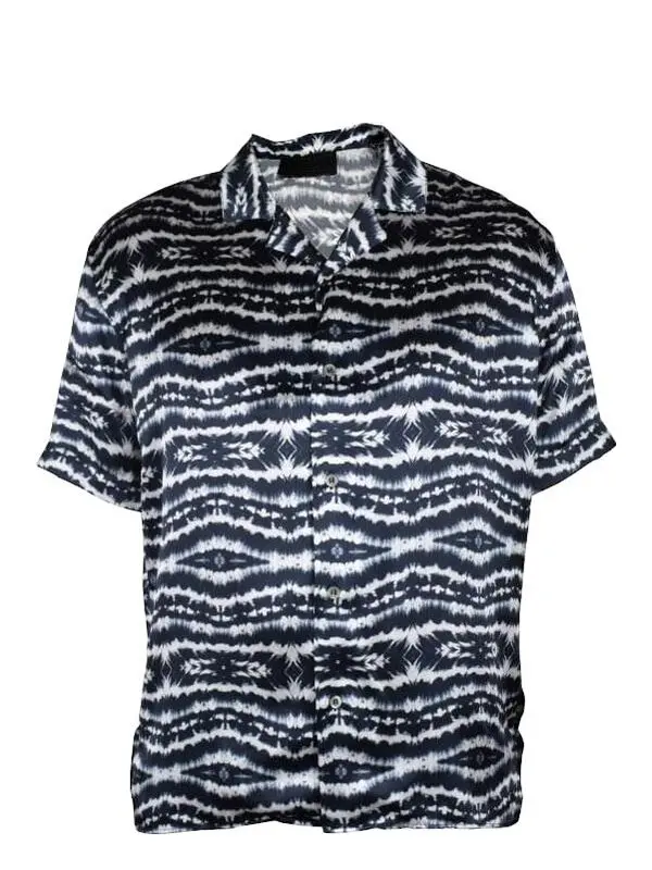 Philipp Plein Tie Dye Ss Shirt - Black