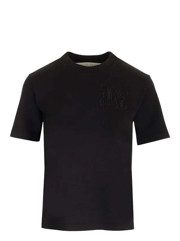 Palm Angels Monogram T-shirt - Black