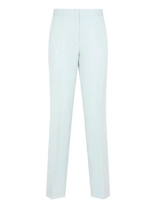 JIL SANDER Wool Trousers - Blue